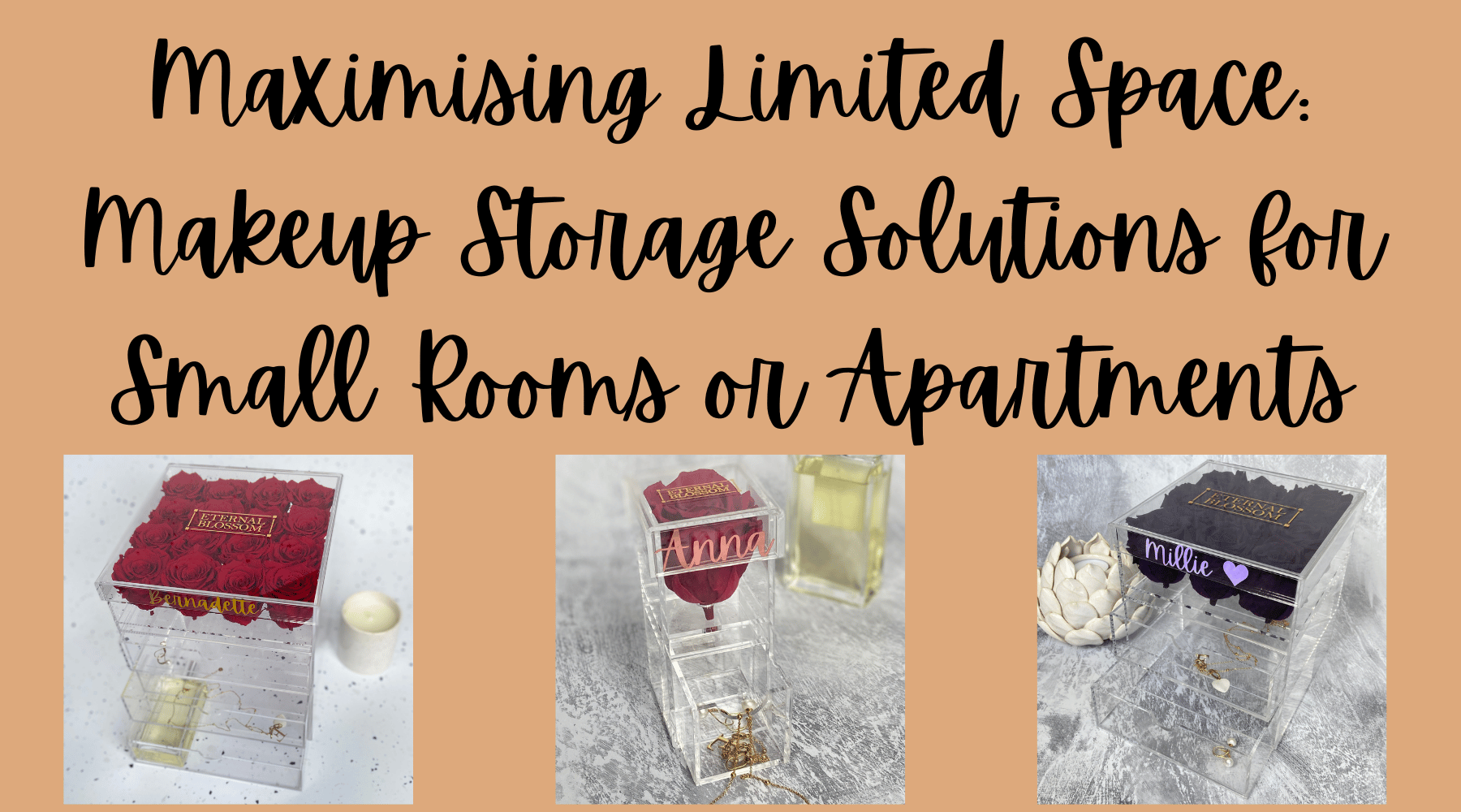 Maximising Limited Space: Makeup Storage Solutions for Small Rooms or ...