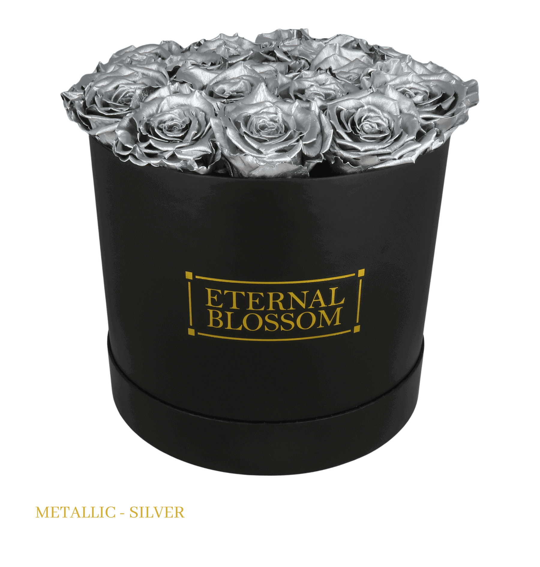 Eternal Blossom | Large Round Rose Box | Infinity Roses Year Lasting ...
