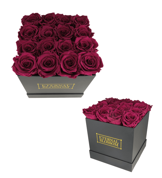 Buy Long Lasting Roses In Box- Square boxes & More Available – Eternal ...